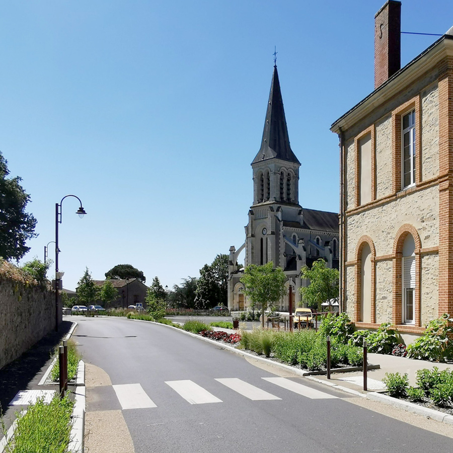 carre-place-de-l-eglise©agpu-paysage-et-urbanisme - CAUE de Maine-et-Loire